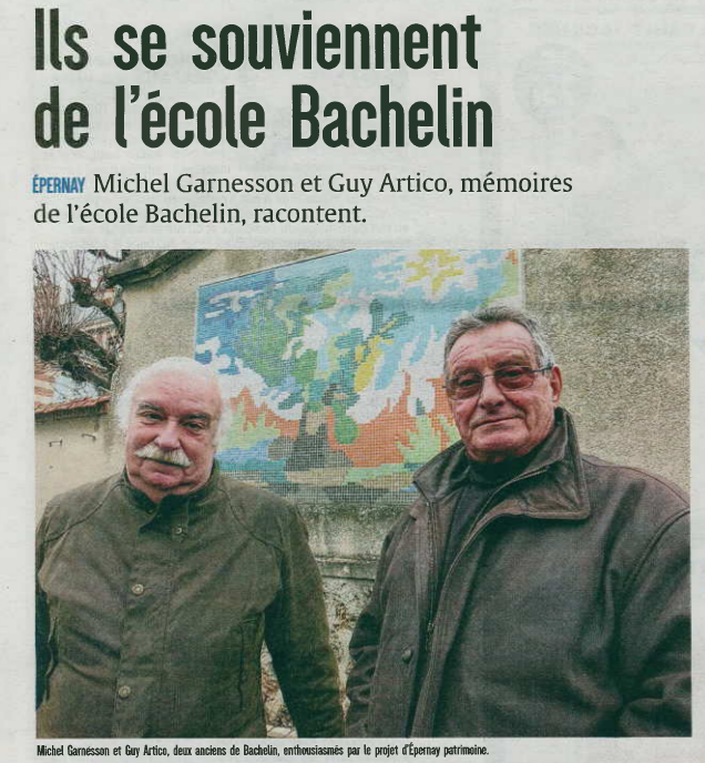 Ils se souviennent de l’école Bachelin – Epernay Patrimoine